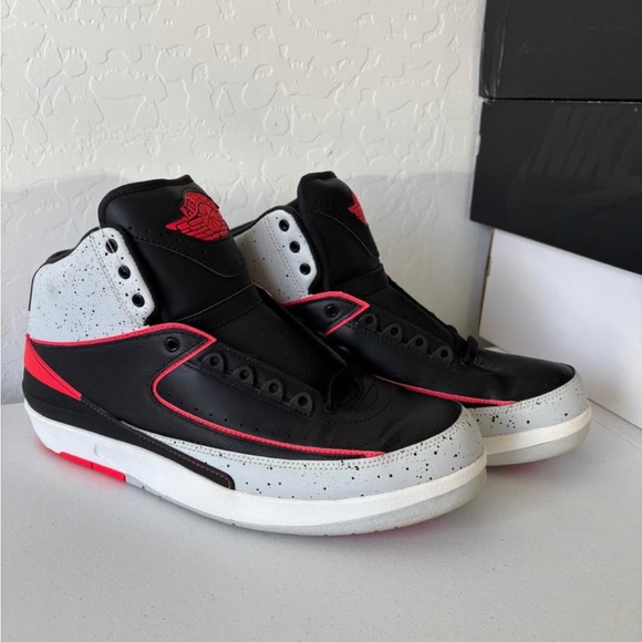 Jordan | Shoes | Mens Jordan 2 Retro Infrared Cement | Poshmark